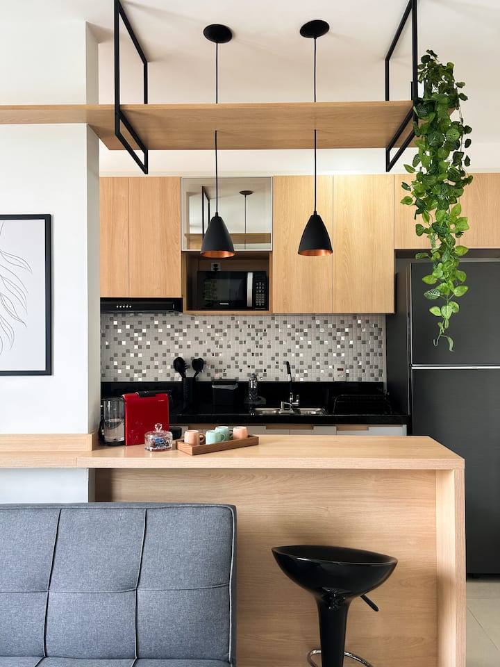 Ap Smart. Rooftop Pool. Novo/ar/garagem/piscina - Campinas