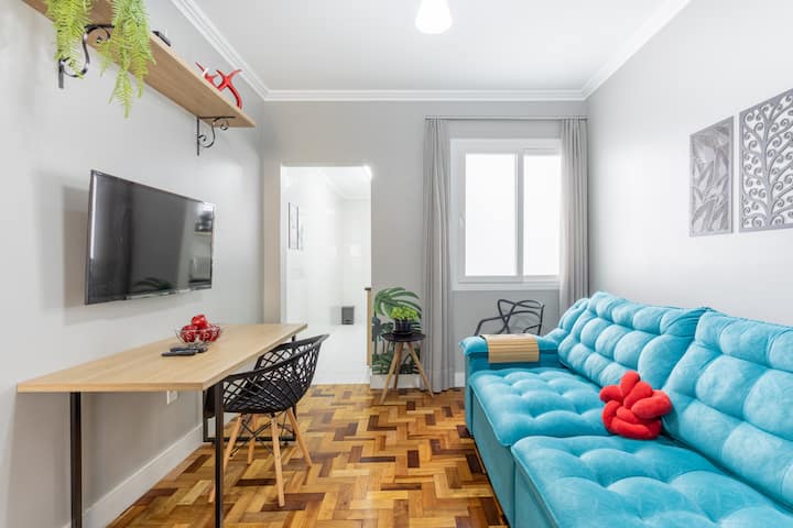 Apto Andar Alto Centro Floripa C/janelas Acústicas - Florianópolis