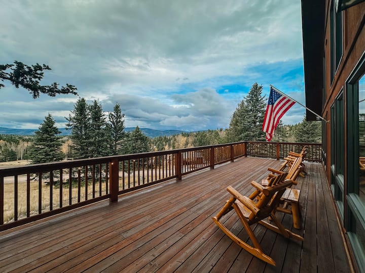 Secluded With Spectacular Views - Angel Fire, NM