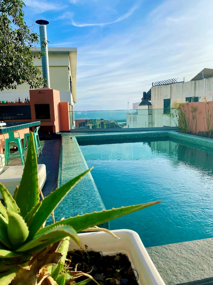 Funchal Zentrum–charmantes Haus, Pool&aussenküche - Funchal