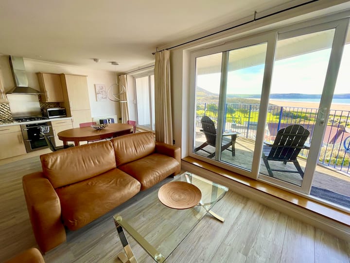 "4 Mins Bed 2 Beach"- Amazing Views: 4 Narracott - Woolacombe