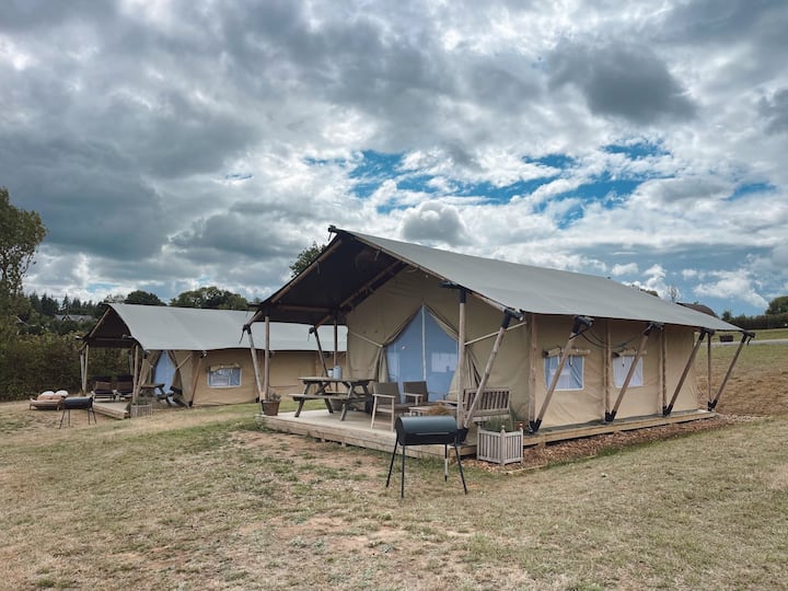 Glamping Luxury Safari Tents, Dorset, New Forest - Wiltshire
