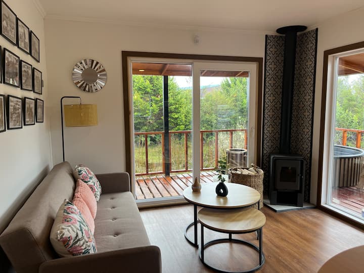 Cabaña Moderna Con Tinaja Privada Y Bosque - Puerto Montt