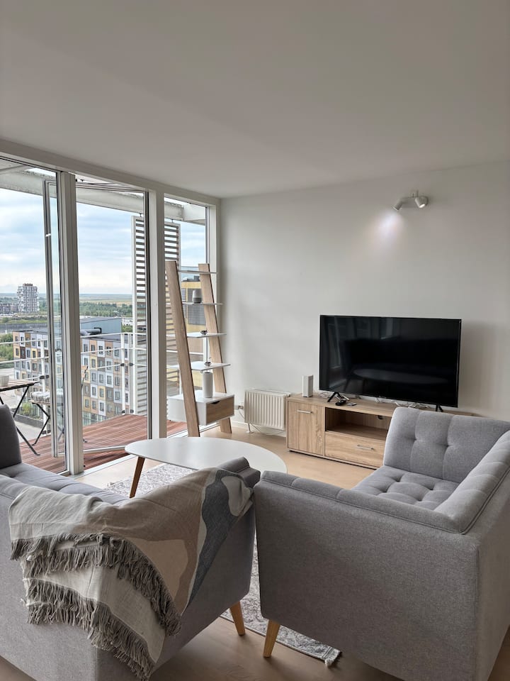 Modern 3br Apt W/ Skyline View By Arena & Bella - Kopenhagen