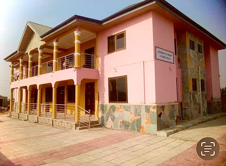 Jehovah Is Great & Good Villa Apt#1(skylink&solar) - Ghana