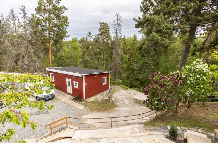 Trädtopparnas Attefallshus - Lidingö