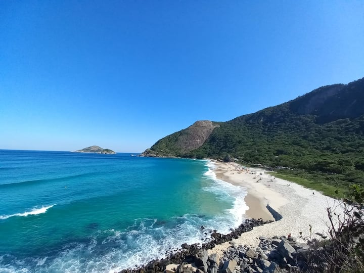 Pé Na  Areia - Recreio