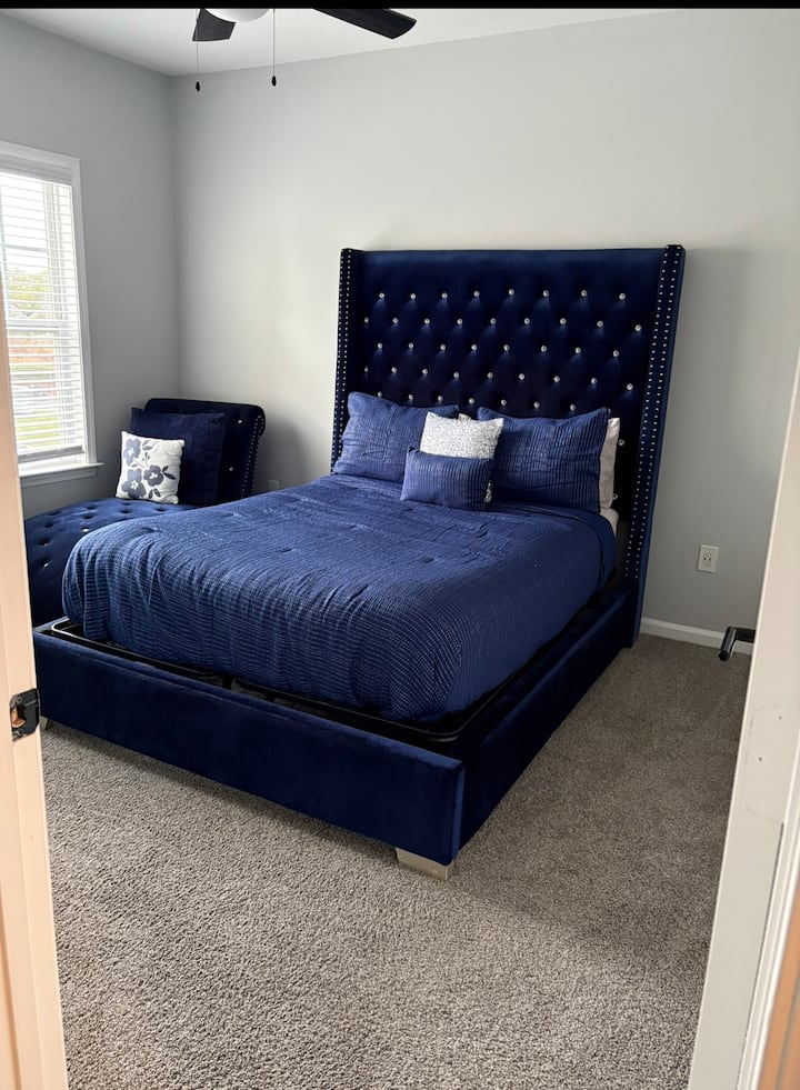 Stylish 1br Retreat • Near Uncc & I-85 • Fast Wifi - Concord, NC