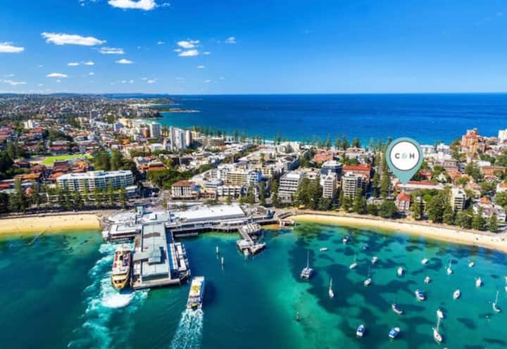 Art Deco Apartment Steps From Manly Beach & Wharf - Manly