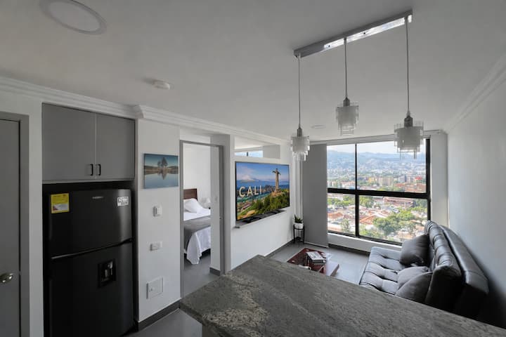 Bright & Modern Studio With Pool And Gym Acces - Cali