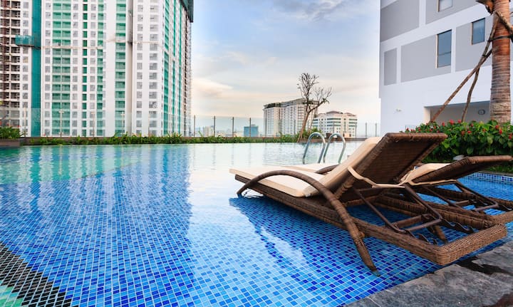 Rivergate  Studio, Free Pool , 5 Minute From D1 - Ho-Chi-Minh-Stadt