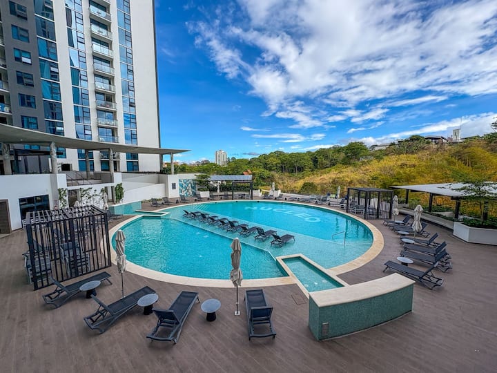 Núcleo Sabana, Apartamento Con A/c, 20 Min Airport - San José