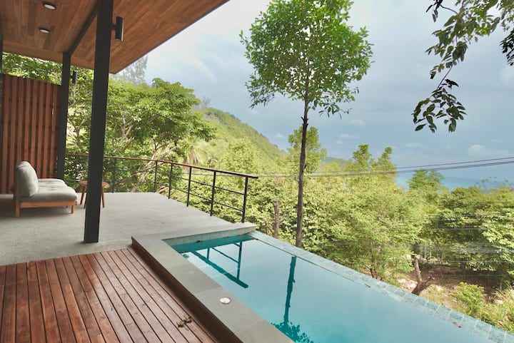 Yume17- 1bdrm Villa With Private Pool And Sea View - Ko Pha-ngan