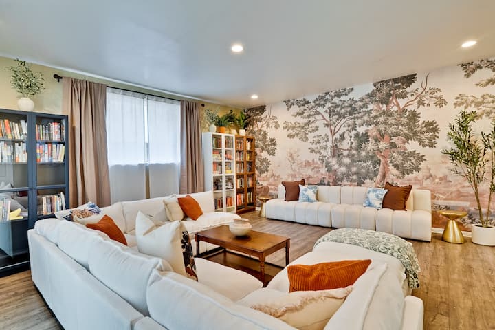 Wfh + Corporate-ready Stay – Modern Italian Villa - San Jose, CA