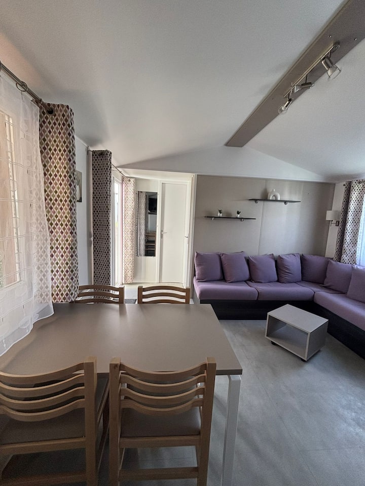 Mobil Home 4/6 Pers - Camping 4* Les Charmettes - Les Mathes