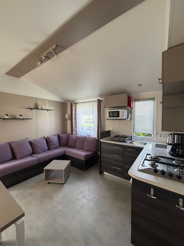 Mobil Home 4/6 Pers - Camping 4* Les Charmettes - Oléron