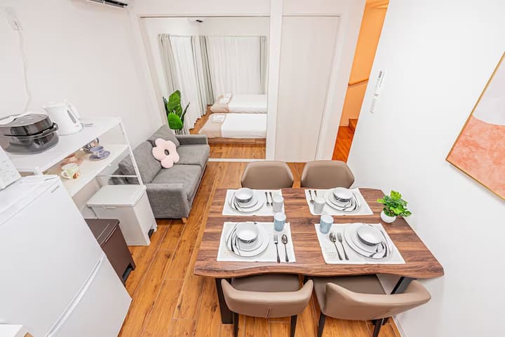 池袋3分｜新宿15分｜浅草上野アクセス抜群｜静かな滝野川の一軒家貸切｜最大9名宿泊可 - Ikebukuro