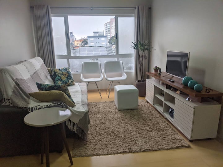 Apartamento Aconchegante No Centro E Com Garagem - Farroupilha