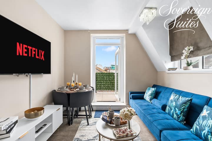 Beautifully Styled Central Apartment With Terrace - Brighton