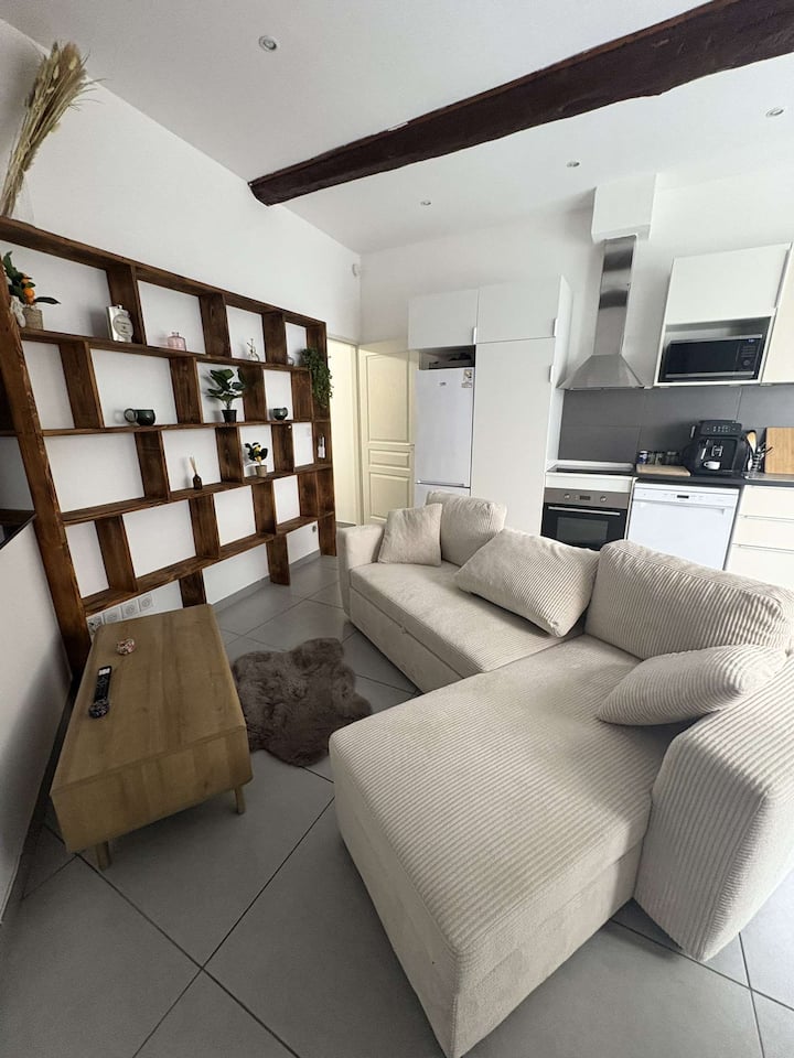 Superbe T2 Centre Ville 38m - Marseillan