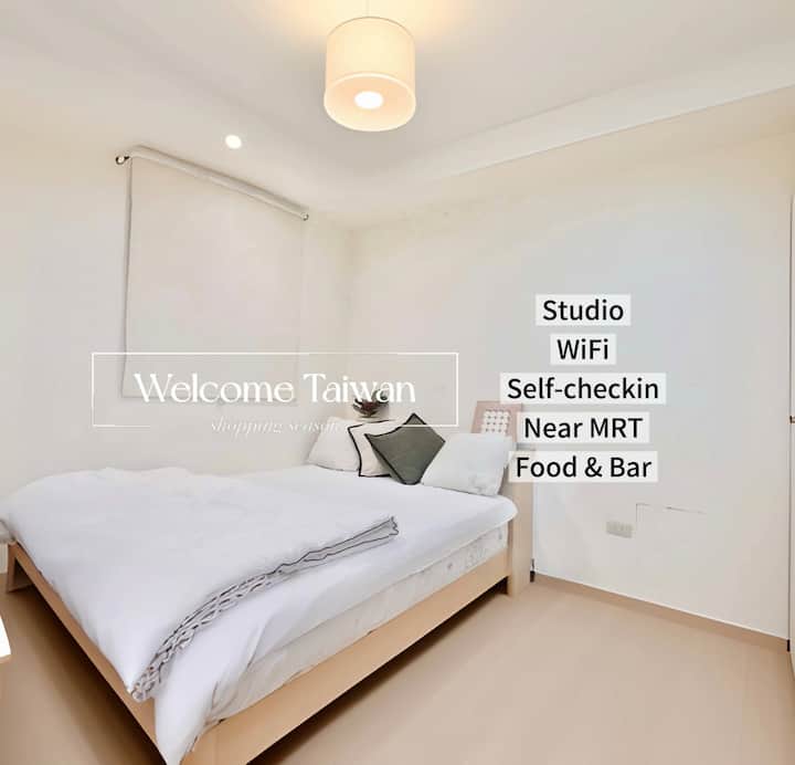 Studio Near Yuanshan Mrt｜night Market｜expo Park - Taipei