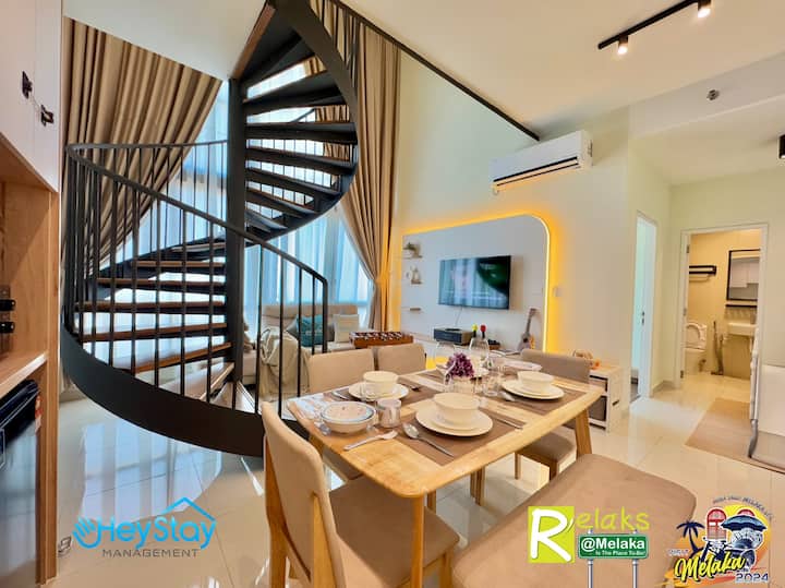 Theapple Duplex 8pax/karaok/kidplayground/jonkerst - Malacca