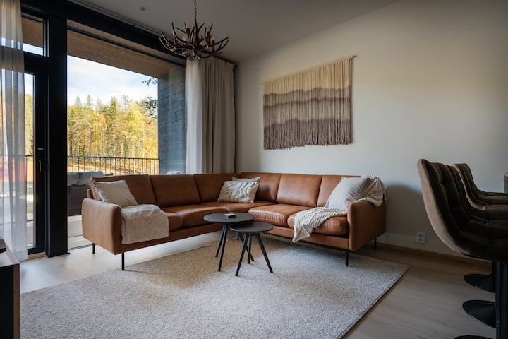 Modern Ski-in/ski-out Luxury Apartment At Fjällen - Kittilä