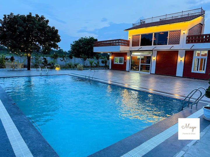 Majha By Magostays - 3br Luxury Pool Villa - 海得拉巴