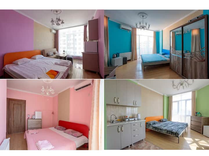 4bdr Xxl Apartment | Big Terrace - Batumi