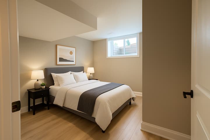 Modern & Cozy Basement Apartment In Enniskillen - Clarington