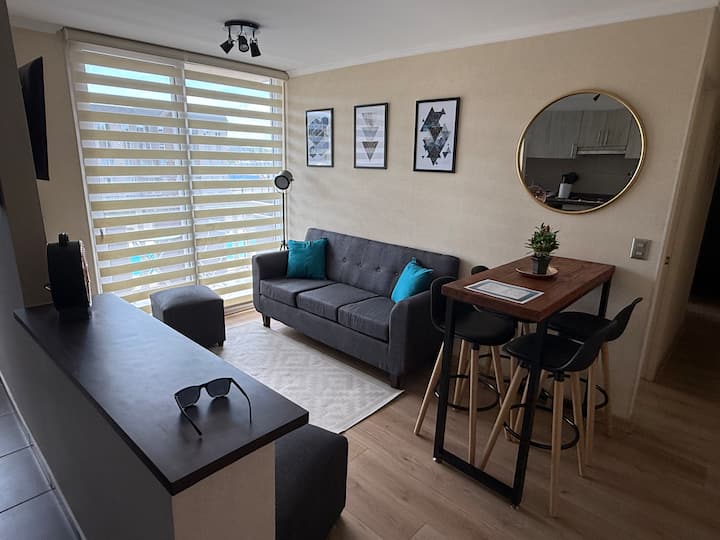 Hermoso Depto. Para 4 Personas - Villarrica