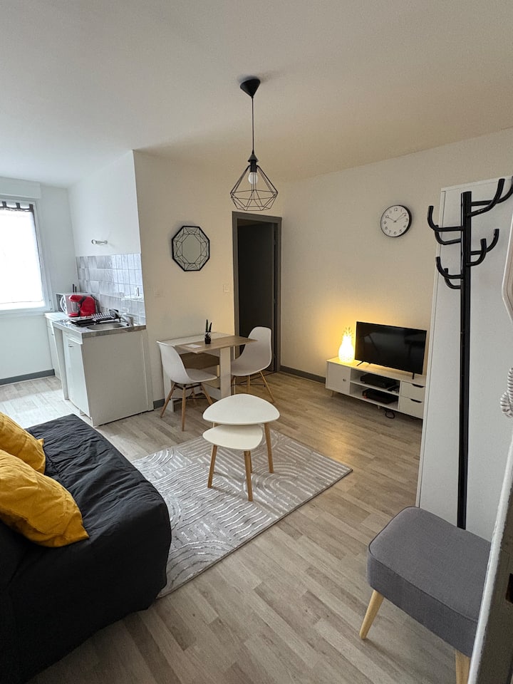 Studio Wabaki Cosy Et Lumineux Centre De Reims - Reims