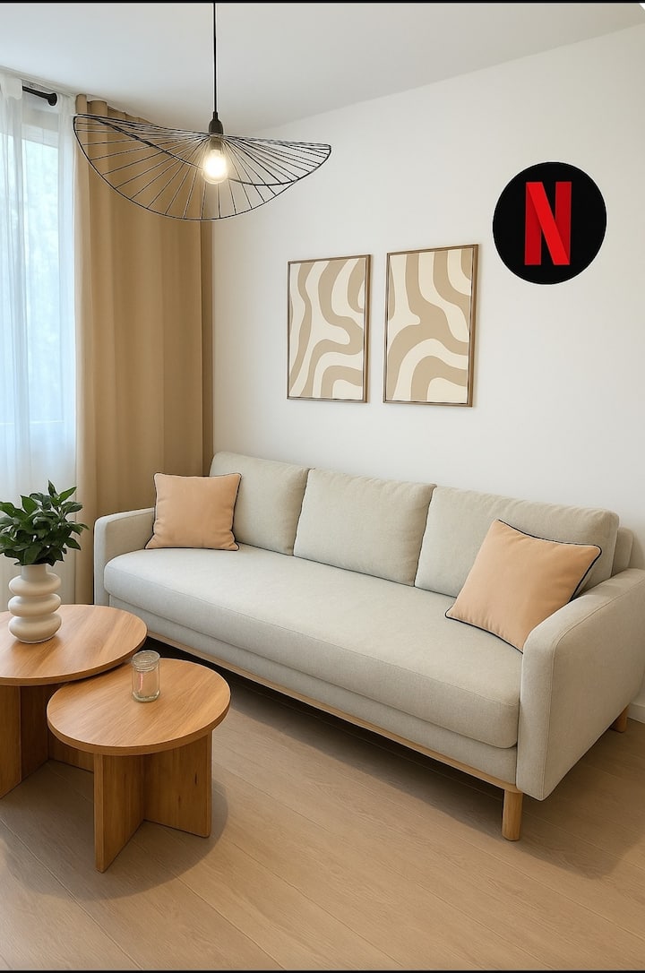 Cosy Et Moderne Métro à 2 Pas Lille 7 Min - Lesquin