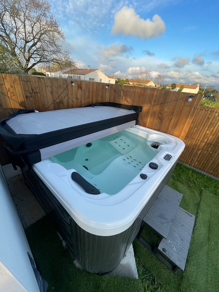 Gîte Paisible Cocooning Avec Spa - Jard-sur-Mer