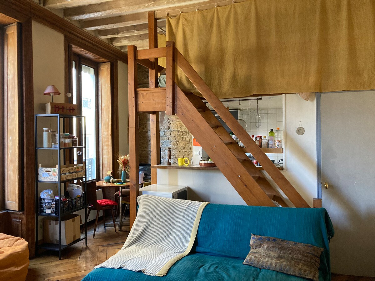 Charming studio on the slopes of Croix Rousse - Airbnb