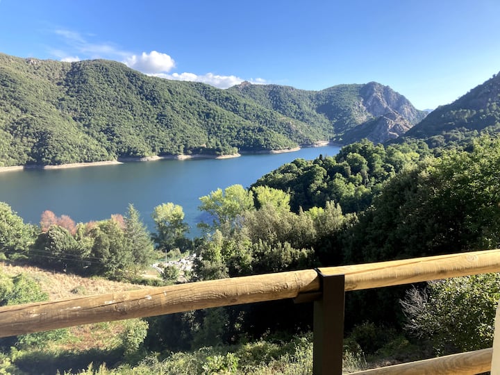 Logement Restauré Avec Vue Panoramique Sur Le Lac - Bastelica
