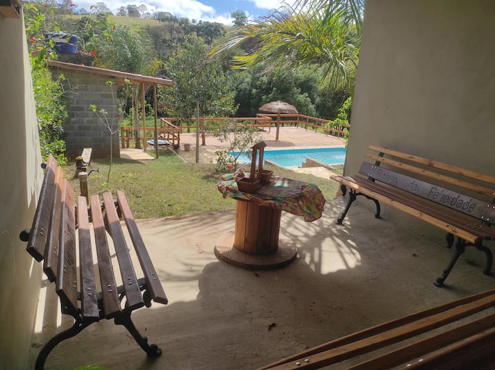 Casa Com Piscina Em Baependi - Sítio Paiol - Caxambu