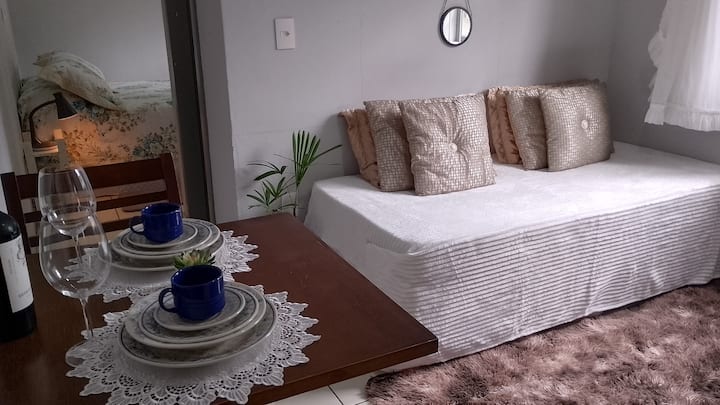 Loft Tranquilo Completo Wi-fi 1000m Blumenau - Blumenau