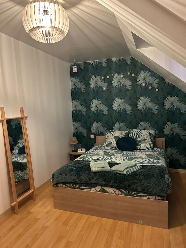 Chambre Chez L’habitant - Salle De Bain Privative - Mayenne