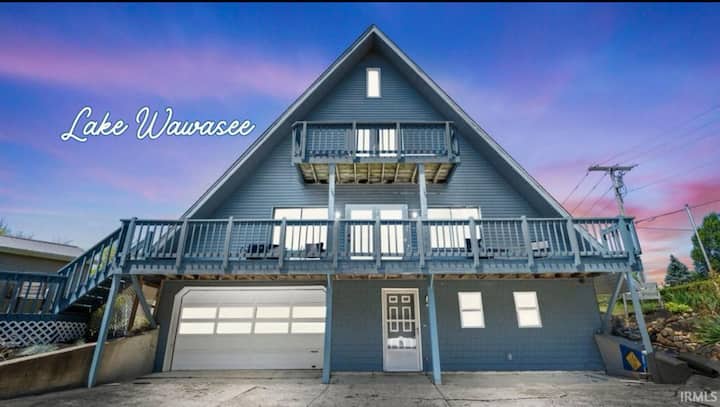 Anderson A-frame Retreat - Lake Wawasee, IN