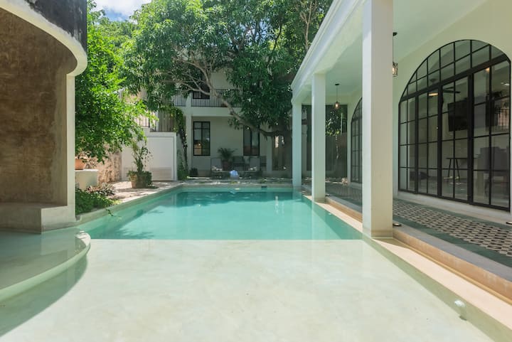 Casa Newen | Upscale For 16 | Jungle Pool | Ac - Mérida