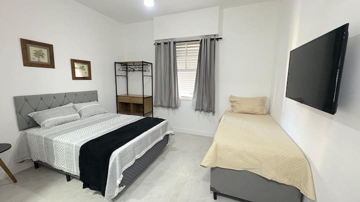 Praia Embaré /6x S/ Juros/ar/wifi - Santos, Brasil