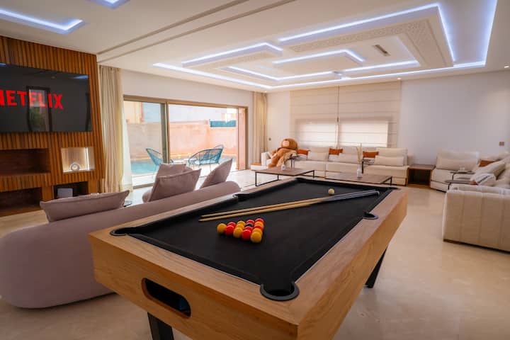 Villa Akenza : Cinéma-hammam-piscine(15min Gueliz) - Marrakesh