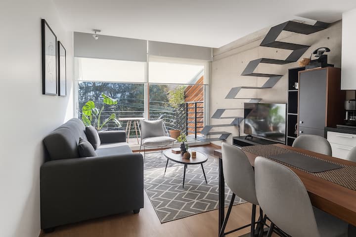 Moderno Loft En Mejor Sector De Providencia - Cordillera