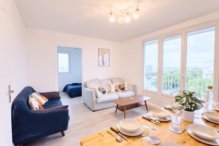 Balcon Cosy - 9 Personnes - Asnières-sur-Seine
