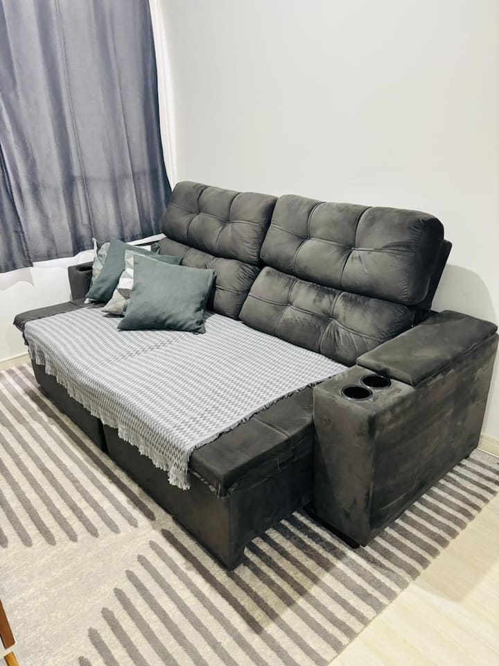 Apartamento 2 Quartos E 2 Camas Casal - Cascavel