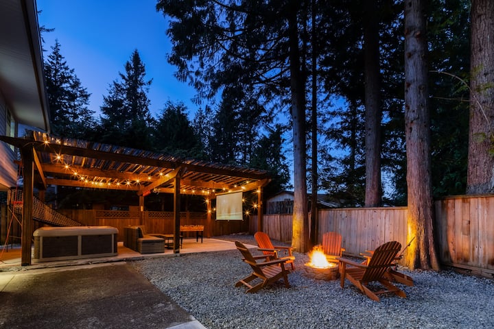 Vacation Home | Hot Tub, Fire Pit & More! - Langley, BC