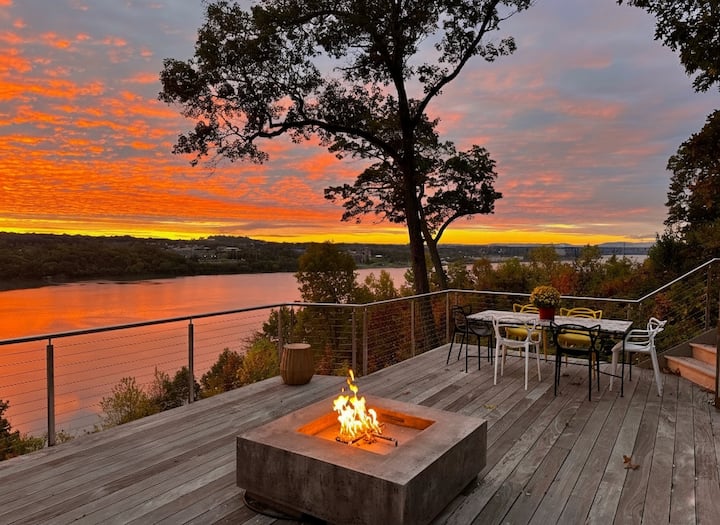 Hudson Valley River House • Stargaze & Sun Views! - Poughkeepsie