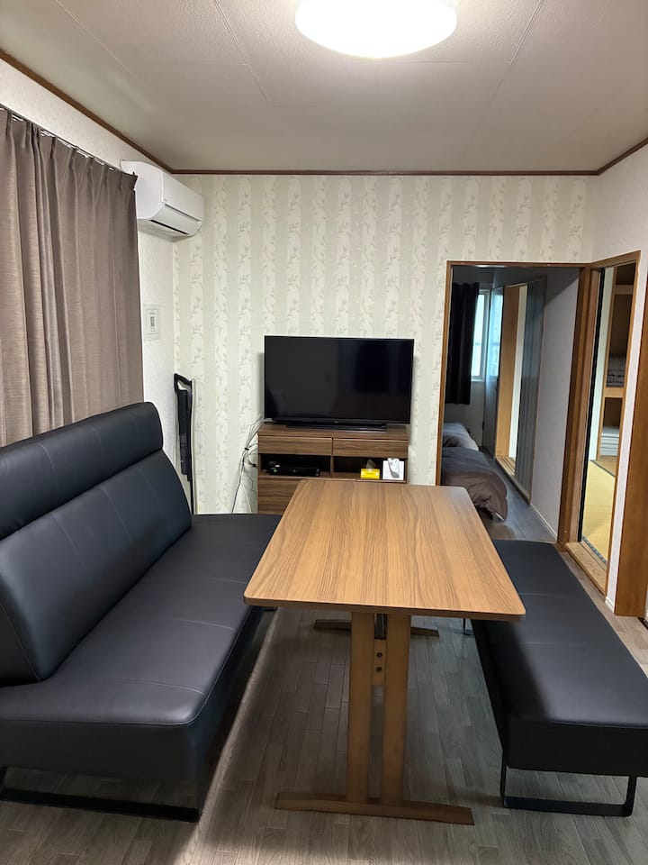 【無料駐車場】4名まで宿泊可能　寝室2部屋 - Sapporo