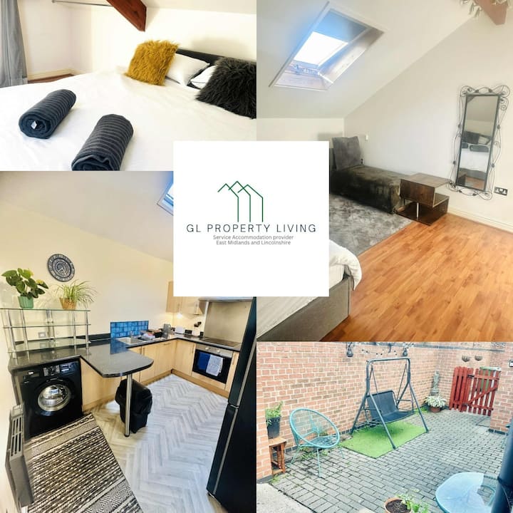 Modern 1 Bedroom, Free Wifi, 5 Mins Walk To Centre - Newark-on-Trent